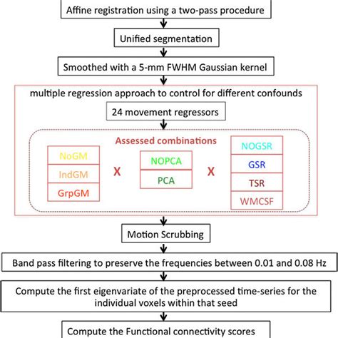 Pipeline Of The Entire Preprocessing Steps Until The Rs Fc Computation