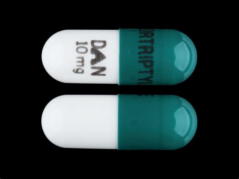 Pill Finder Nortriptyline Dan 10 Mg Green Capsule Shape
