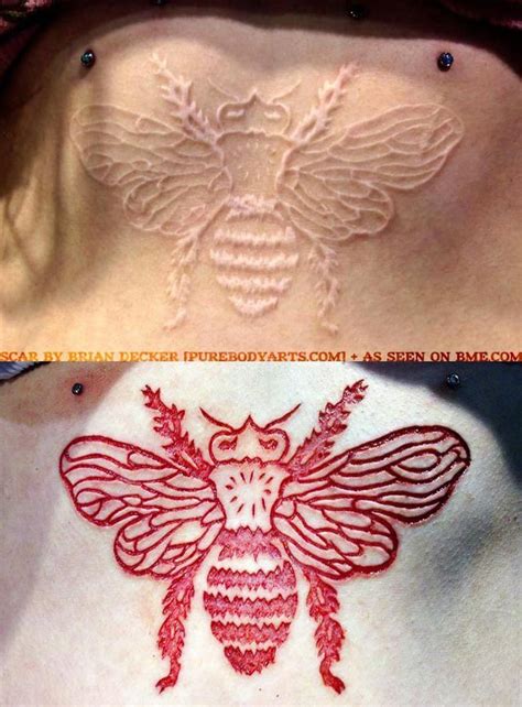 Body Modification Scarification Body Modifications Dermatologic