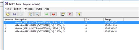 controle d instrument par liaison rs232 ni community