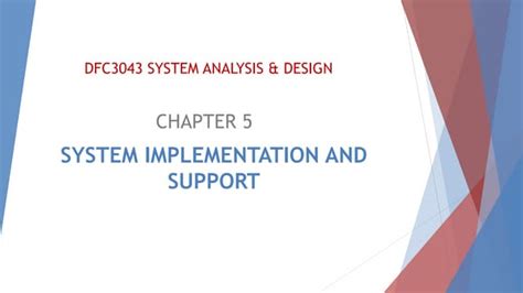 361103834 Chapter 5 System Implementation And Support Pdfpdf