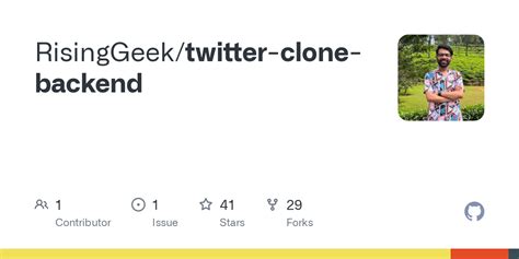 GitHub RisingGeek Twitter Clone Backend