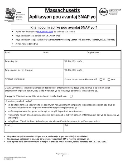 Form Snapa 1 Fill Out Sign Online And Download Printable Pdf