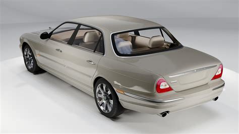 Jaguar Xj8 Vanden Plas Lwb 2004 3d Model By Alphagroup