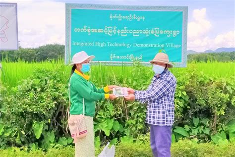 မိုင်းယောင်းမြို့နယ် ဘက်စုံအဆင့်မြင့်နည်းပညာသုံးစံပြကျေးရွာတွင် တောင