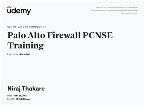 niraj thakare on linkedin udemy paloalto paloaltonetworks