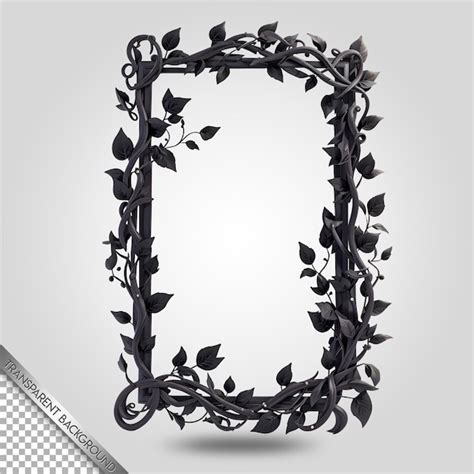 액자 투명 배경 프리미엄 Ai 생성 Psd