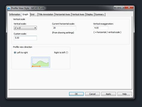 Solved Profile View Style Autodesk Community