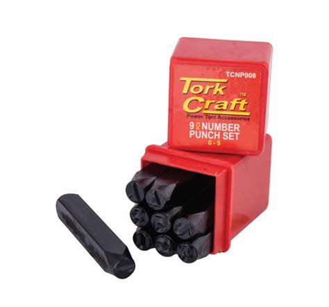 Torkcraft Number Punch Set 8mm Nasa Tool And Safety