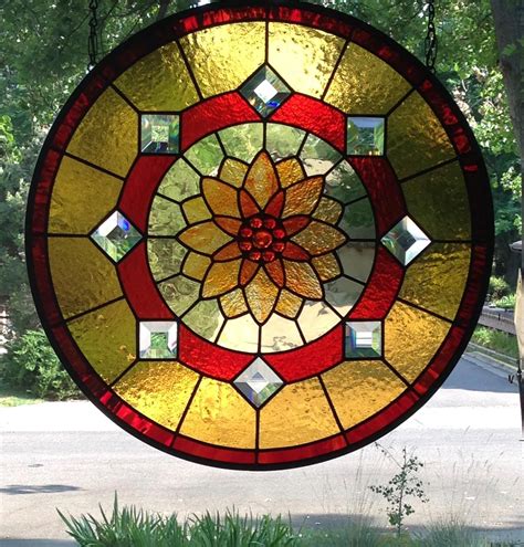 Round Stained Glass Window Designs Glass Designs