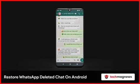 How To Recover Deleted WhatsApp Chat Top Methods