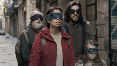 Demonic Entities Head Overseas In Bird Box Barcelona Trailer Mens