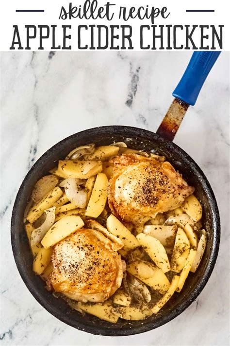 Apple Cider Chicken How To Cook Chicken With Apples Apple Cider