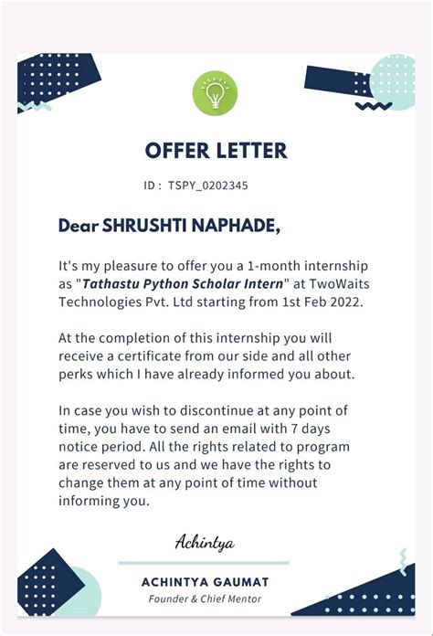 Thankyou Opportunity Internship Intern Machinelearning