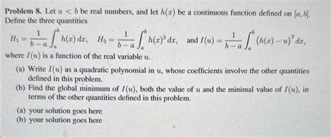 Solved Problem 8 Let A Chegg Com