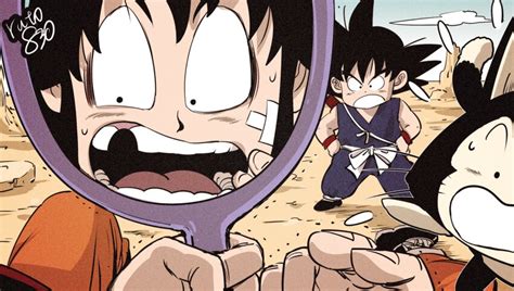 Ruto830 Puar Son Goku Yamcha Dragon Ball Dragon Ball Classic Commentary Request Highres