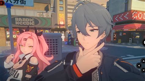 The Expression Of A Man Feeling A Little Bit Devious That Day Zenless