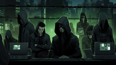 Premium Photo Hacker Background Is Securing The Server