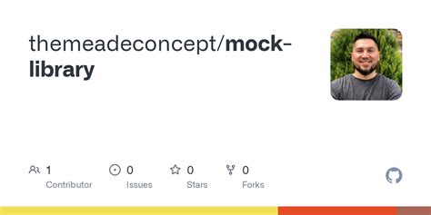 Github Themeadeconceptmock Library