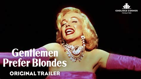 Gentlemen Prefer Blondes Original Trailer Coolidge Corner Theatre