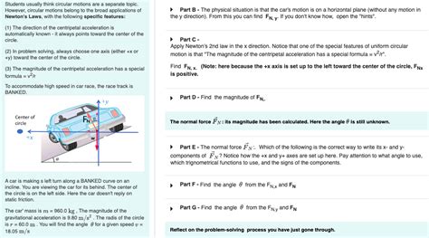 Solved Students Usually Think Circular Motions Are A Chegg