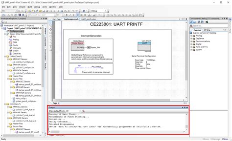 PSoC WiFi BT Pioneer Kit Hello World Using Cypress PSoC Creator Element Community