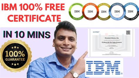 Ibm 100 Free Certification Courses Python Data Science Sql Big Data