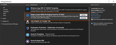 Unable To Find Method Appcontainerdebuglaunchtargetsprovider · Issue