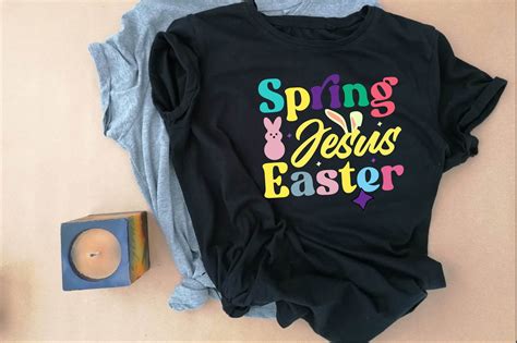 Spring Jesus Easter T Shirt Design Graphic By Creative T Shirt Design