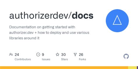 Docs Pages Getting Started Mdx At Main Authorizerdev Docs GitHub