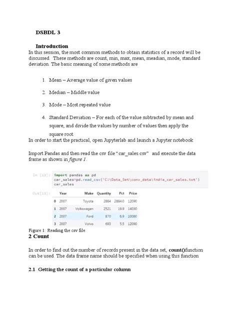 dsbdl 3 2 1 getting the count of a particular column pdf mode