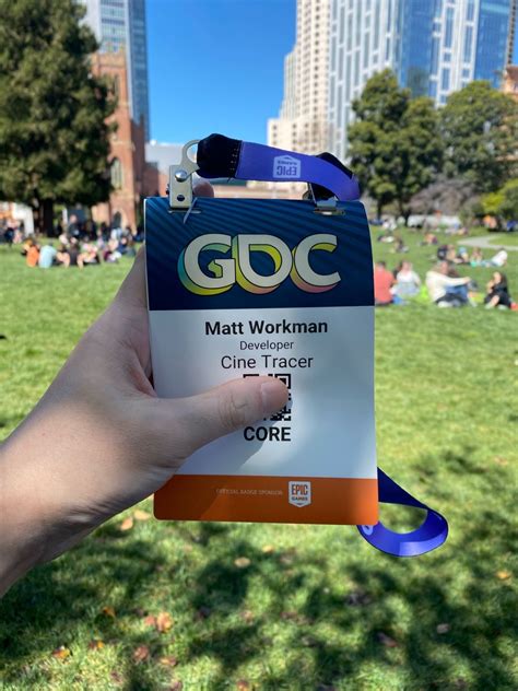 Matt Workman On Linkedin Touching Grass At Gdc 🌳