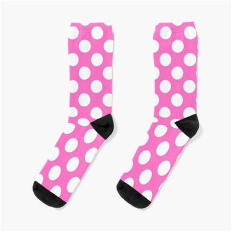 Polkadot Pink Socks For Sale By Dope Inc Pink Polka Dots Polka