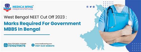 West Bengal Neet Cut Off 2023 Marks Required For Government Mbbs In