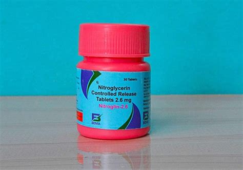 2 6 Mg Nitroglycerin Controlled Release Tablet At Best Price In Ambala