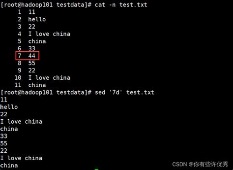 sed 的基本使用【详图】 sed使用 csdn博客