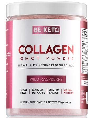 Be Keto Collagen Wild Raspberry 300g