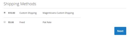 How To Create A Custom Magento 2 Shipping Method Magenticians