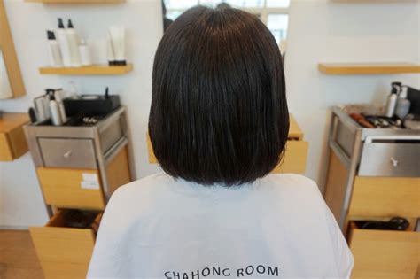 합정 미용실 차홍룸 홍대점 베베컷 단발머리 스타일링 네이버 블로그