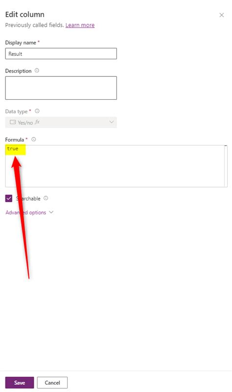 resolving the generic sql error on column definition update in