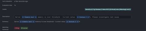 Alert Thresholds Alerting Grafana Labs Community Forums