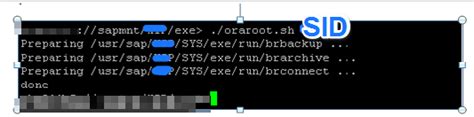 SAPROOT SH And ORAROOT Sh SAP BASIS 1 SOLUTION