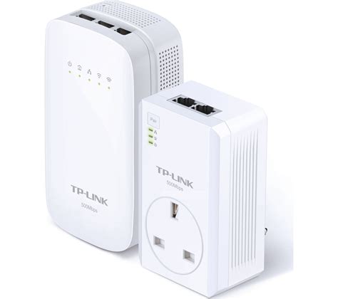 Buy Tp Link Av Wireless Powerline Adapter Kit Twin Pack Free Delivery Currys