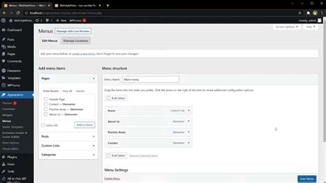 Wordpress Duplicate Menu A Step By Step Guide