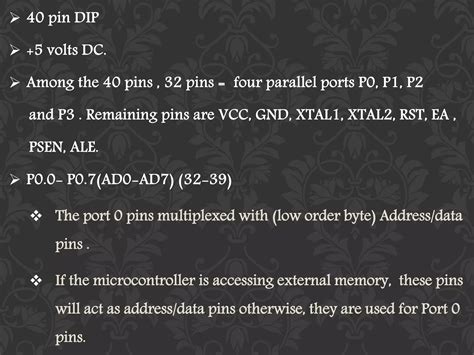 Intel 8051 Pin Description Pdf