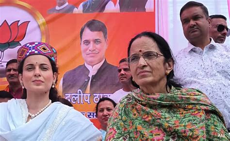 Why Call Out Entire Party Kangana Ranaut S Mother On Congress Leader S Post