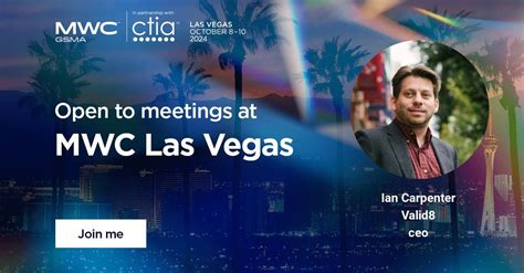 Ian Carpenter On Linkedin Mwc24 Networking Meetings