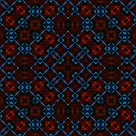 Premium Photo Seamless Abstract Square Complex Pattern Mandala
