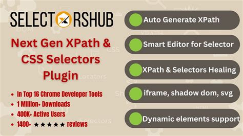 Selectorshub Next Gen Xpath Plugin Being Used By 1 Million Testers With Iframe Shadow Dom