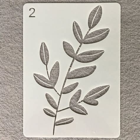 꽃 잎 식물 템플릿 Diy 장식 할로우 스프레이 꽃 몰드 벽화용 대형 스텐실 색칠 플라스틱 스텐실 수정 용품